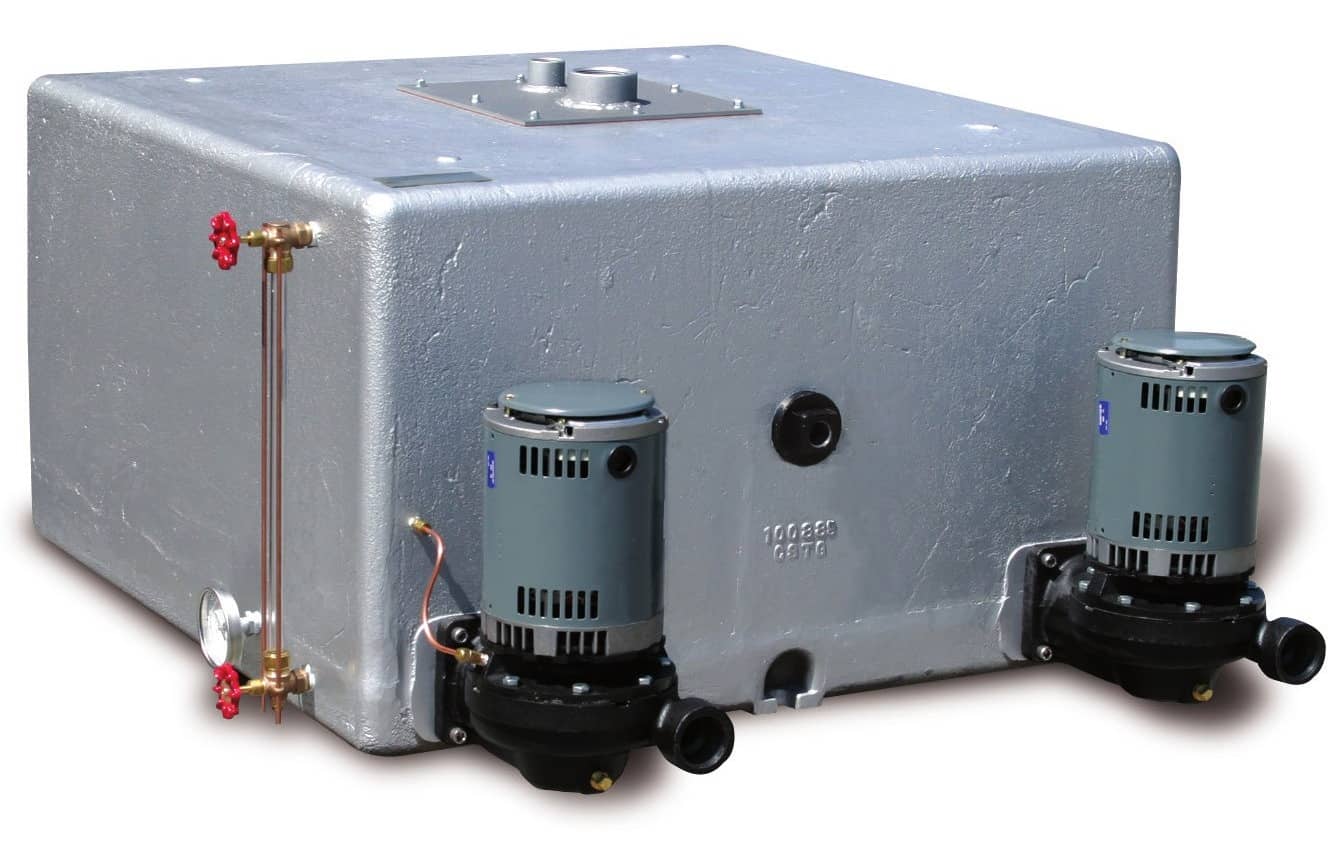 Boiler Feed Pumps 4200 Series Cast Iron Tank Condensate Pump